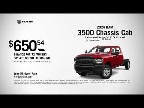 RAM 3500 Chassis Cab 06/12/2025 5653340