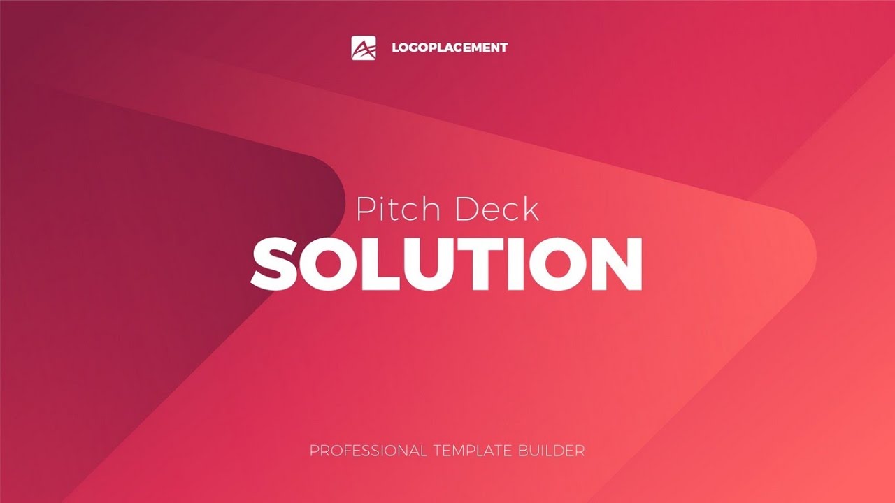 Pitch Deck Solutions Animated PowerPoint Template