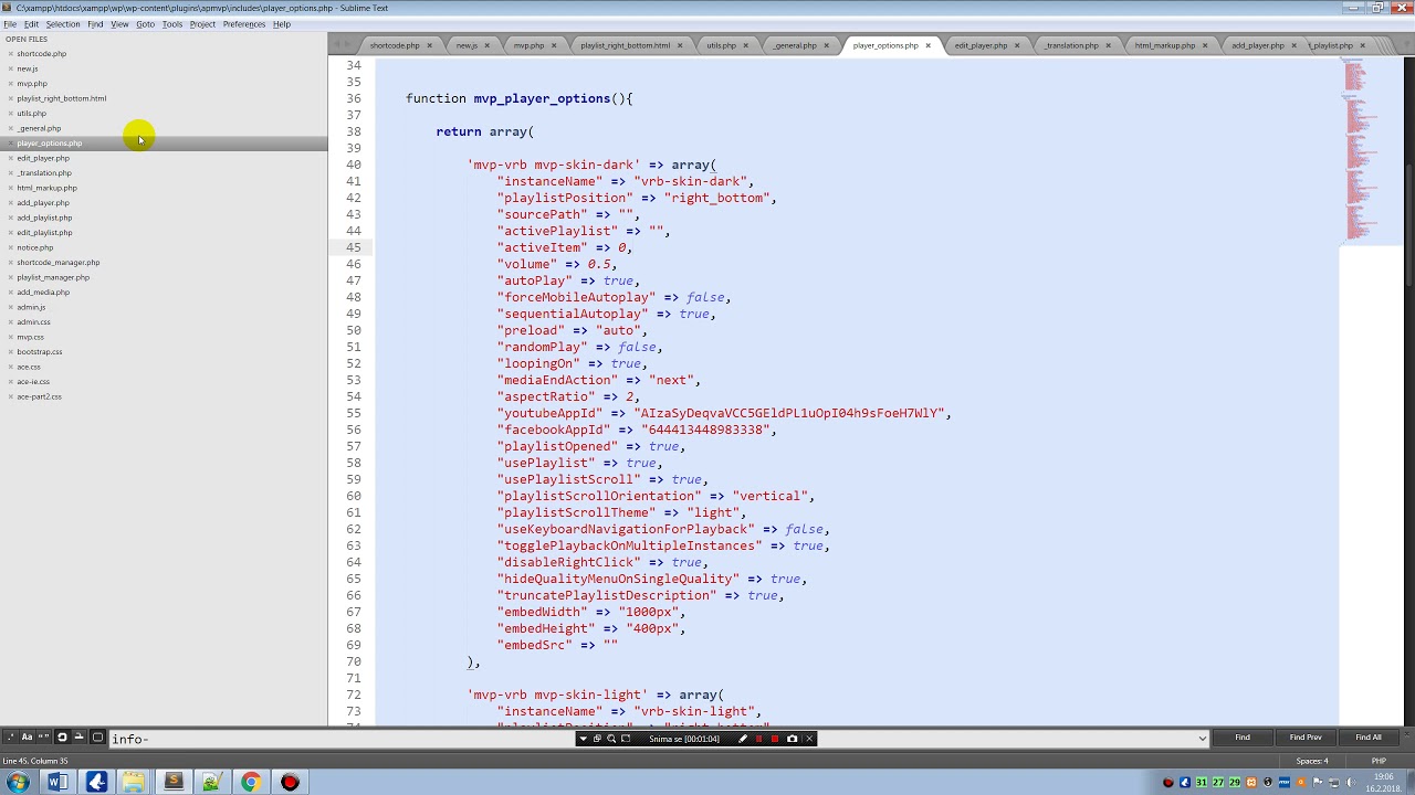Modern Video Player WordPress Plugin usage