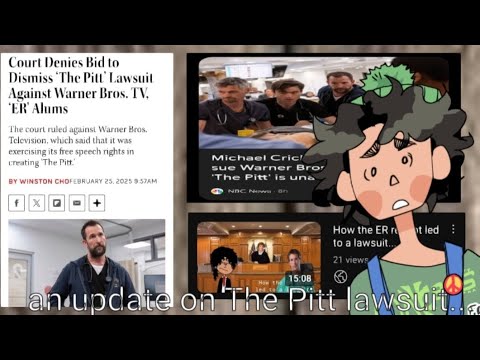 An update on The Pitt lawsuit...