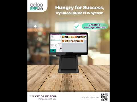 odooERP.ae POS system for restaurants and cafes #possystems