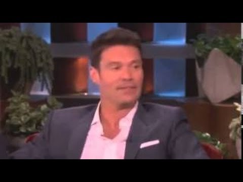 Ryan Seacrest Is Afraid of Spiders on Ellen Show