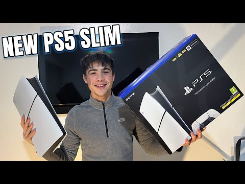 NEW PS5 Slim Digital Unboxing!