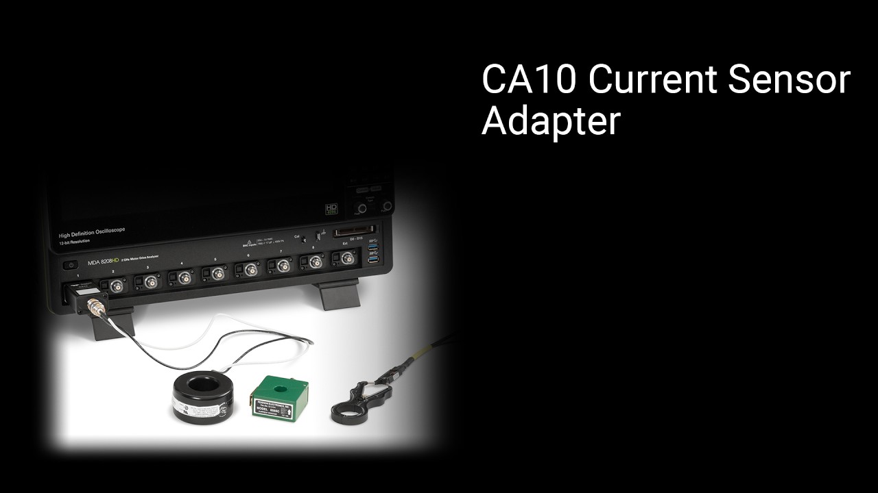 Quickly Make an Oscilloscope Current Probe From a Current Sensor