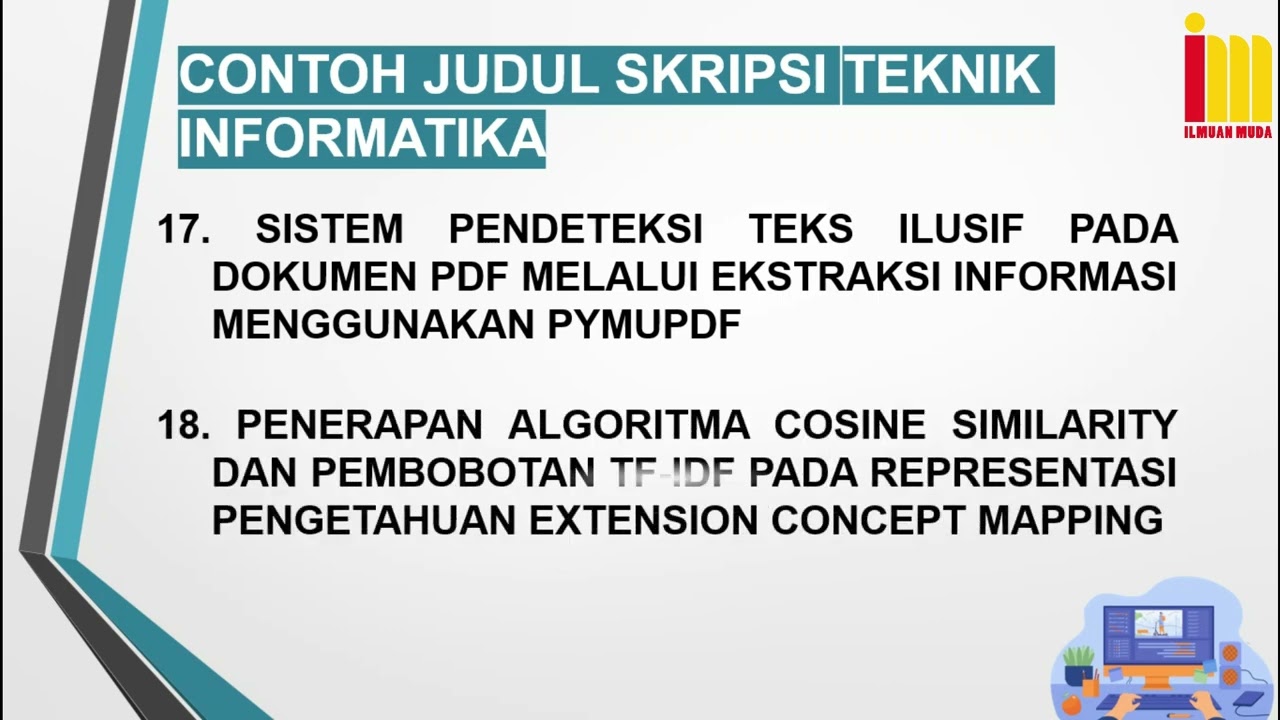 Kumpulan Judul SKRIPSI Jurusan Teknik Informatika Terbaru & Terlengkap 2025 !