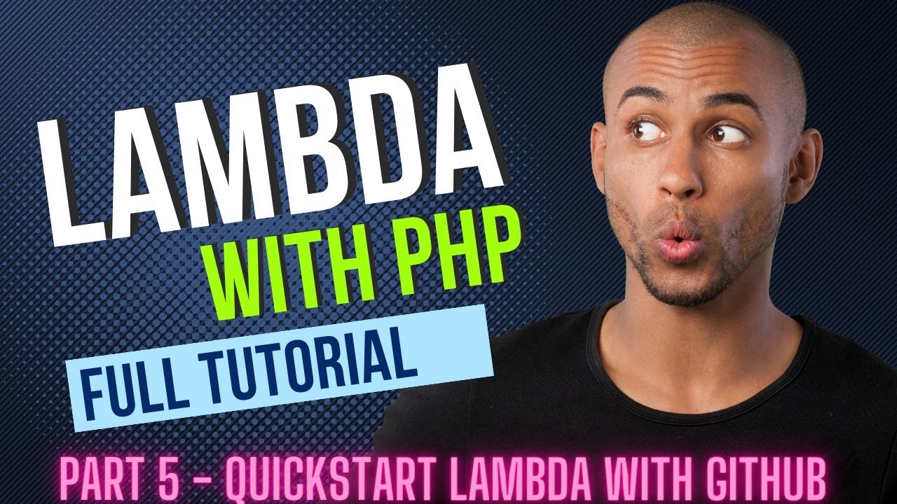 AWS Lambda for PHP - QuickStart with GitHub | Clone Repository | Create Test Function