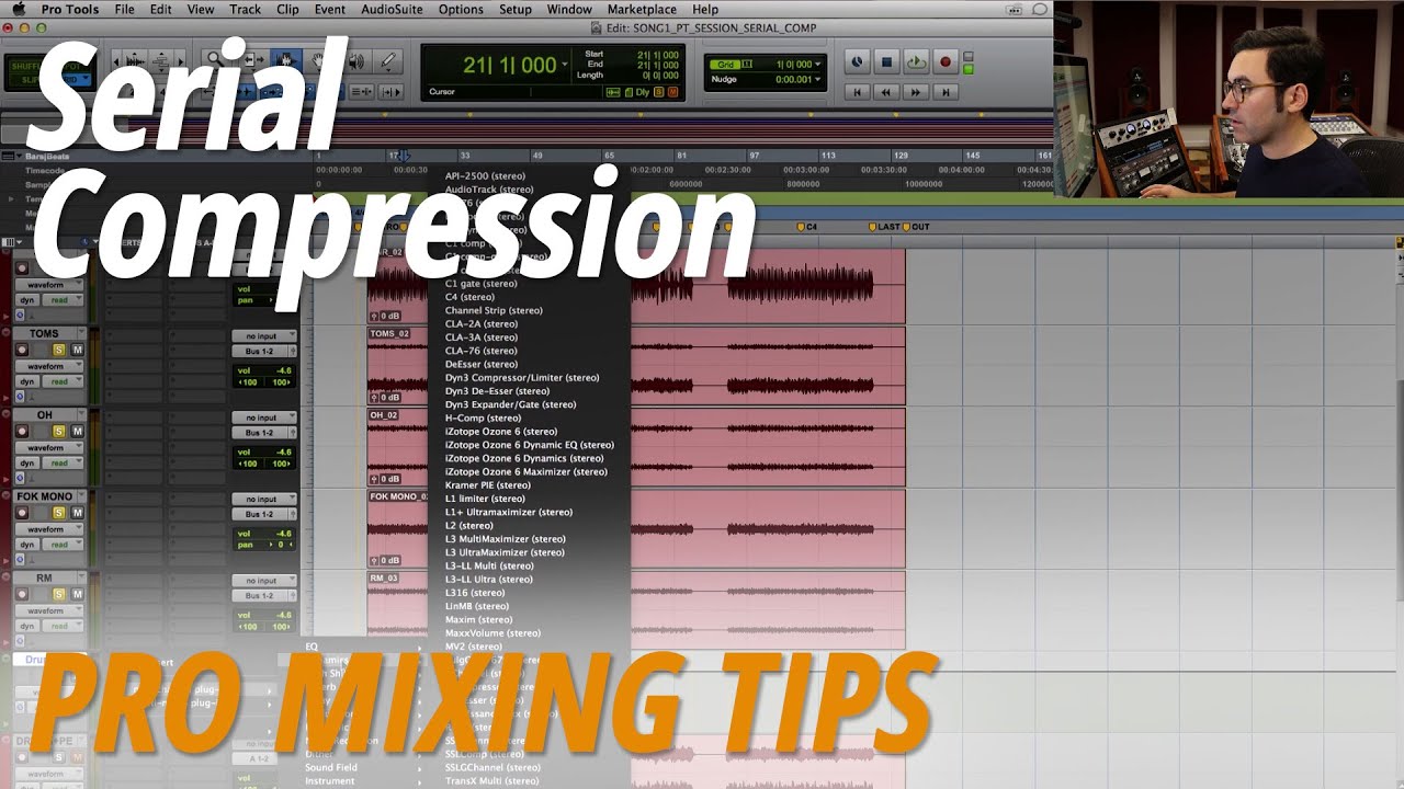 Pro Mixing Tips: Serial Compression
