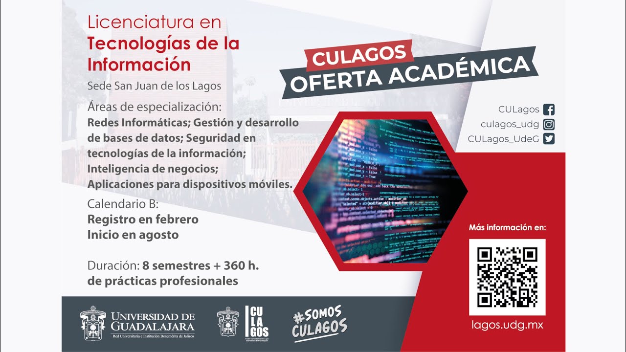 CULagos - Tecnologías de la Información - Sede San Juan de los Lagos