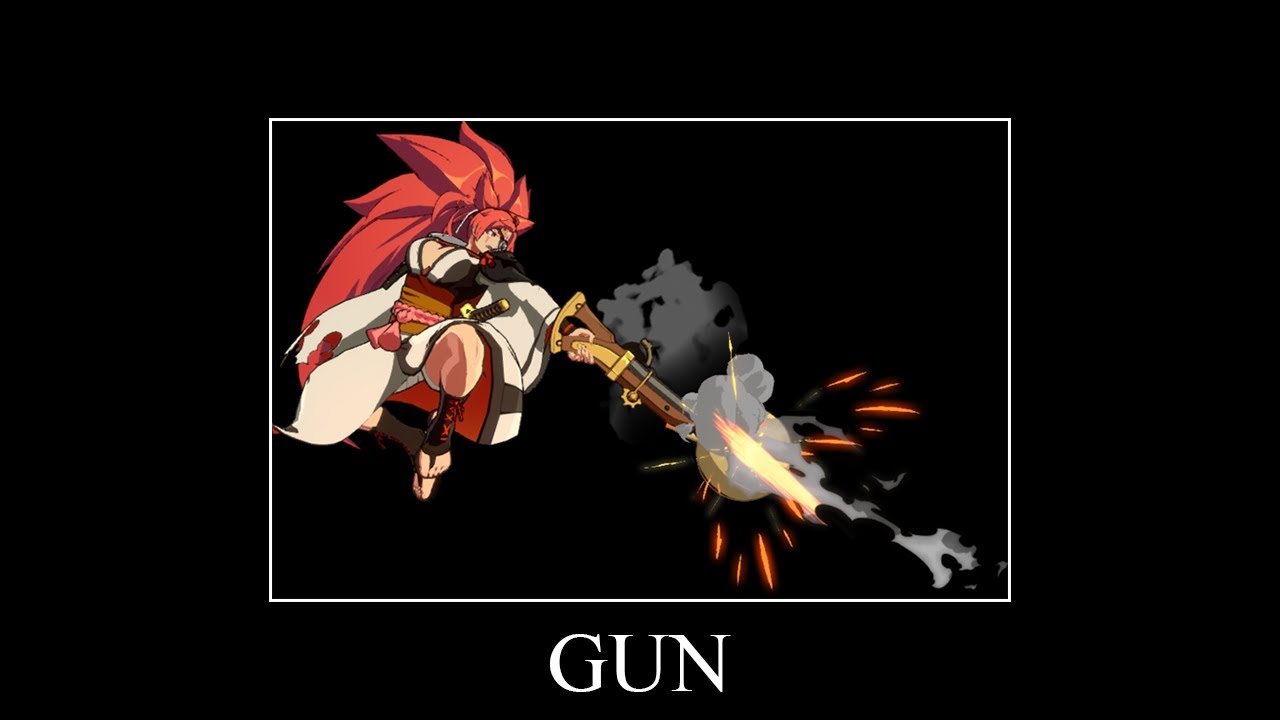 Baiken has a gun