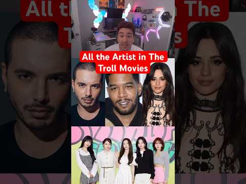 All the Artist that you Never Knew in the Trolls Movies!