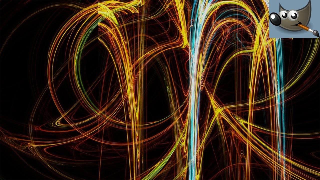 Create an Abstract Light Background in Gimp