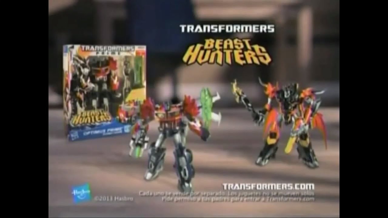 Transformers Prime Beast Hunters Latin American Commercial