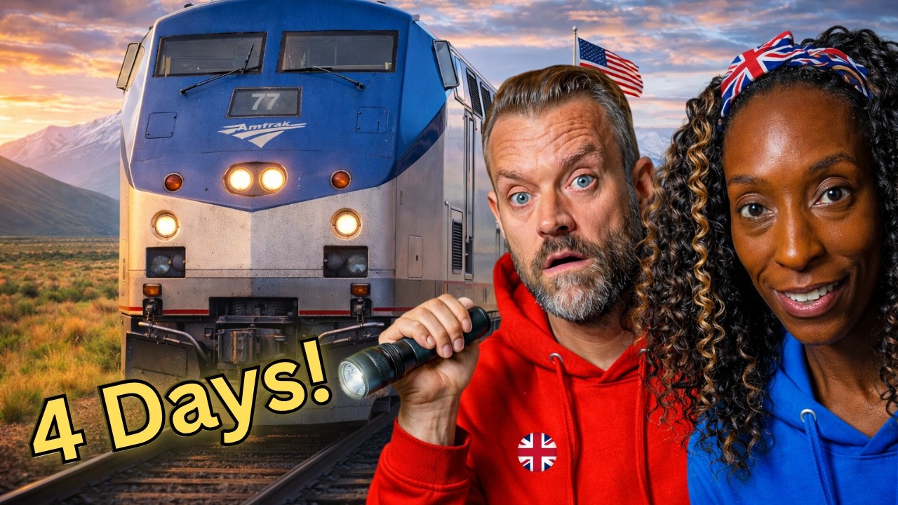 Brits Try Amtrak 72 Hour Sleeper Train Across America! We Didn’t Expect This