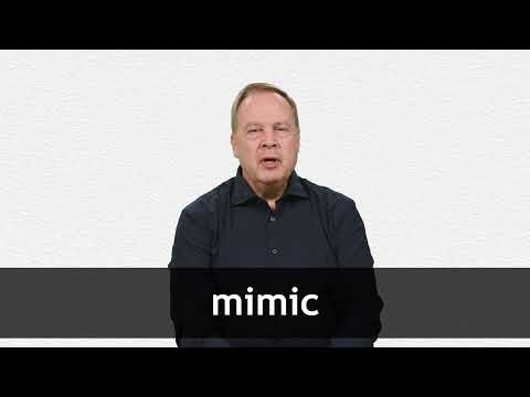 MIMIC Definition und Bedeutung | Collins Englisch Wörterbuch