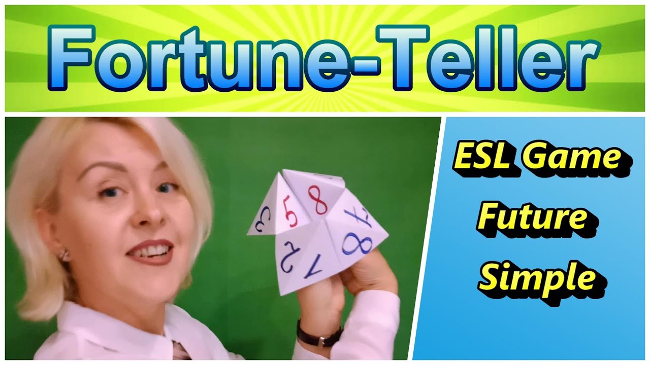 ESL Game: Future Tense - Fortune-Teller (DIY)