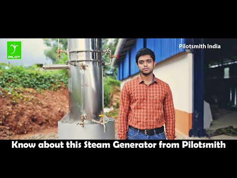 Firewood Steam Generator | Open Steam Supply To Steaming Machine