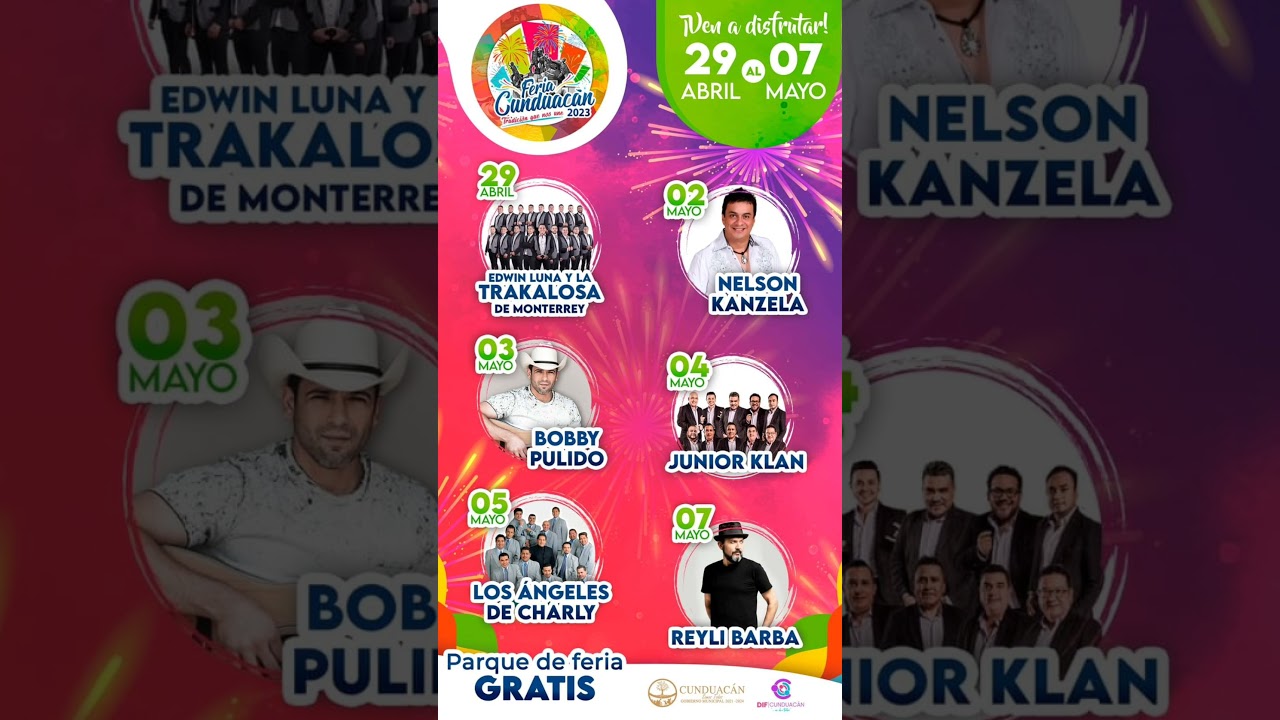 Feria de Cunduacán Tabasco  del 29 de abril al 07 de mayo en el parque de feria  #tabasco #cunduacan