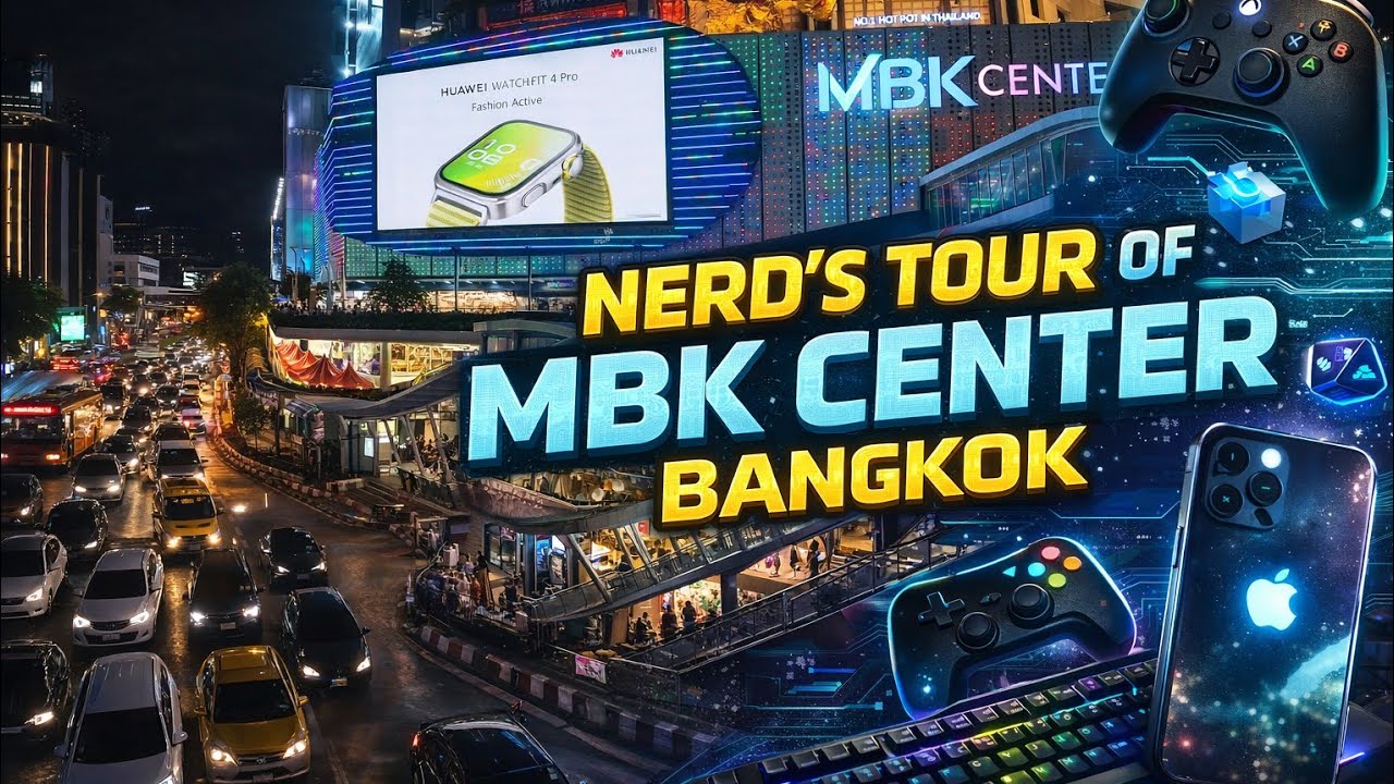MBK Center Bangkok – Ultimate Nerd & Toy Tour 2025