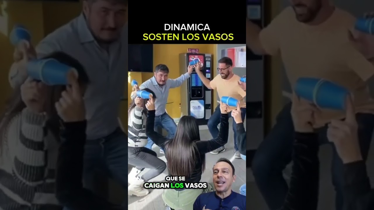 Team dynamics: hold the cups #easydynamics
