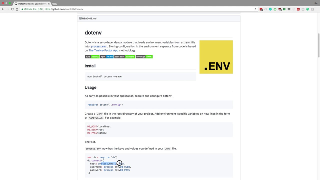 Environment Variables in Node.js