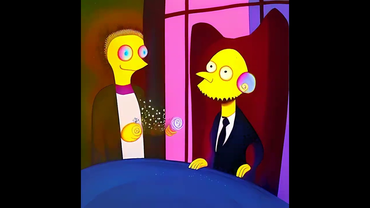The Promise of a New Day in a different animation style - The Simpsons AI Animation