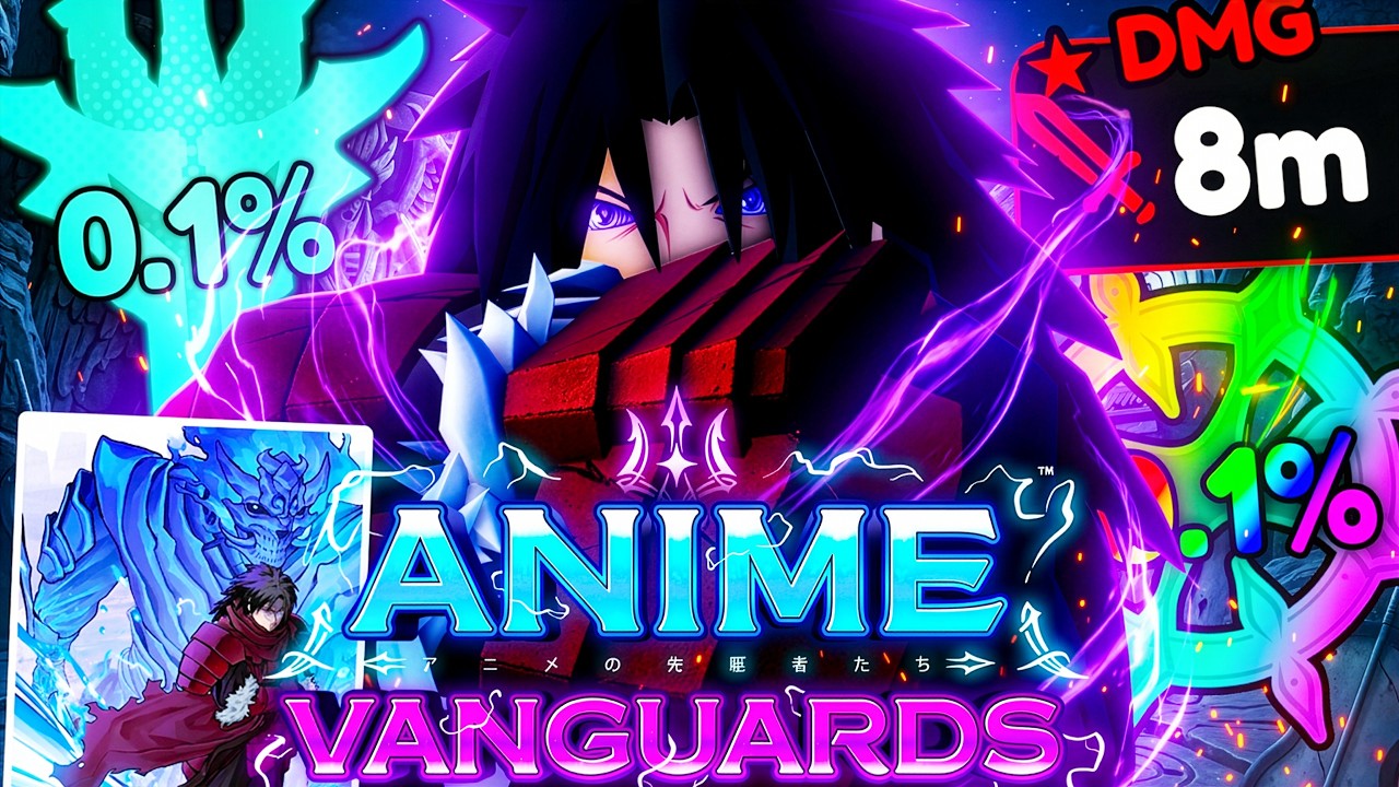 Getting The 0.005% VANGUARD Madara Uchiha In Anime Vanguards!