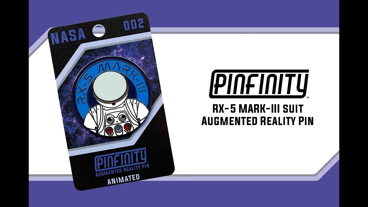 Pinfinity x NASA RX-5 MARK-III Suit Augmented Reality Pin