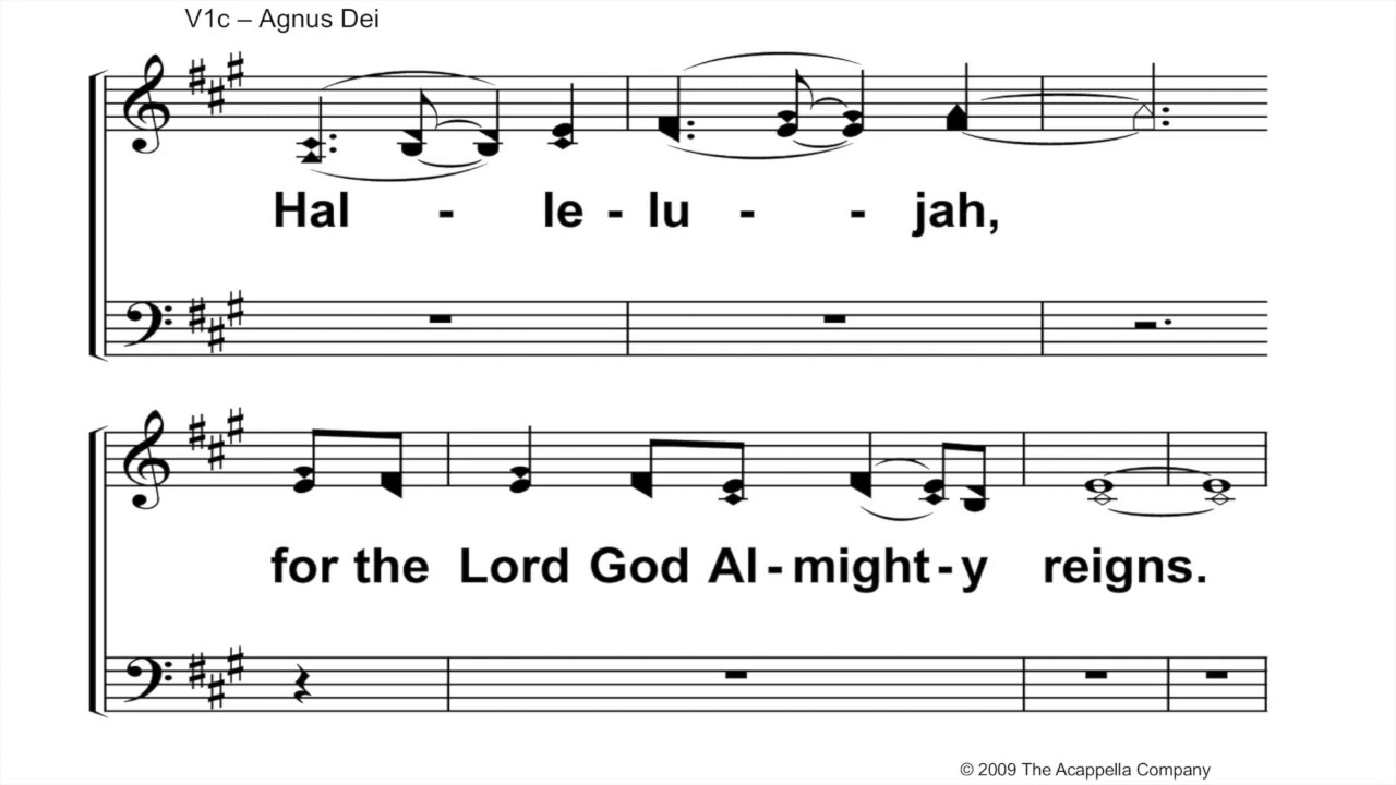 Agnus Dei        -         Acappella - A Cappella