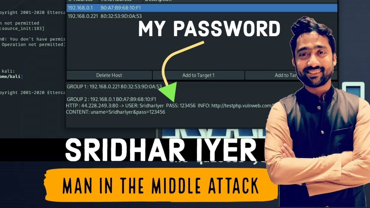 Hands-On Course on Information Security - i am sridhar iyer