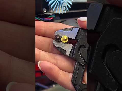 Nozzle Unclogged!! #3dprinting