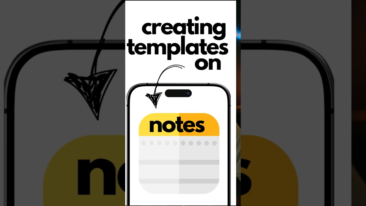 How to Create a Reusable Template in Apple Notes – Fast & Easy! #productivity #template #notes