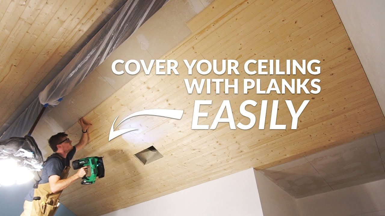 How to Install Tongue and Groove Ceiling Cladding