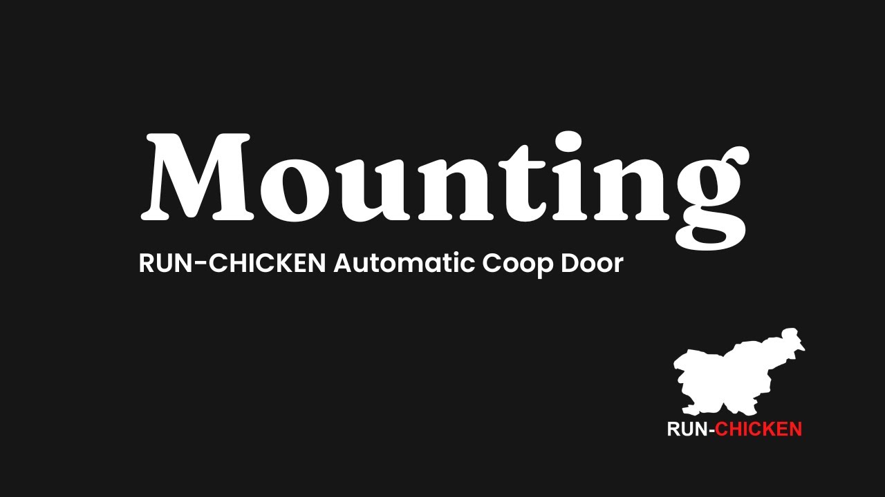 Video | Run Chicken | USA's Best Automatic Chicken Coop Door.