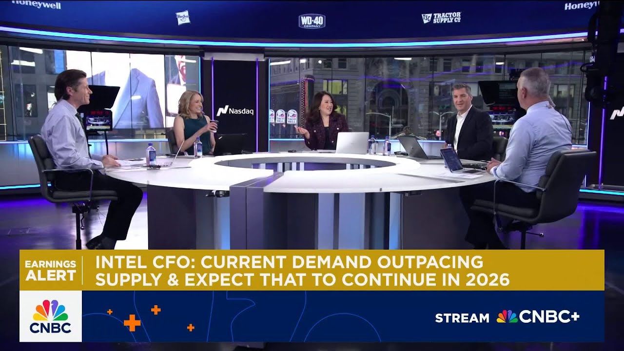 'Fast Money' traders detail Intel's Q3 earnings, market competition