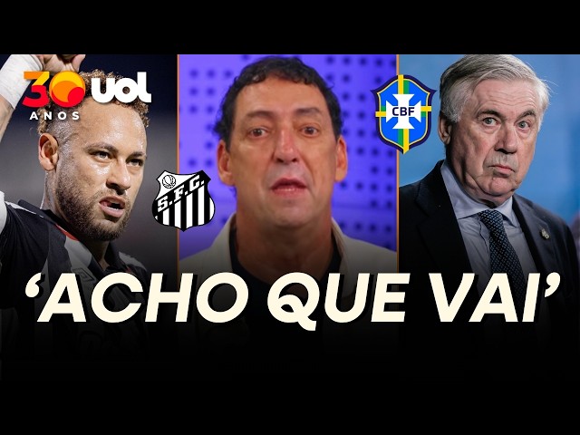PVC: Entrevista de Ancelotti dá a sensação que Neymar vai para a Copa