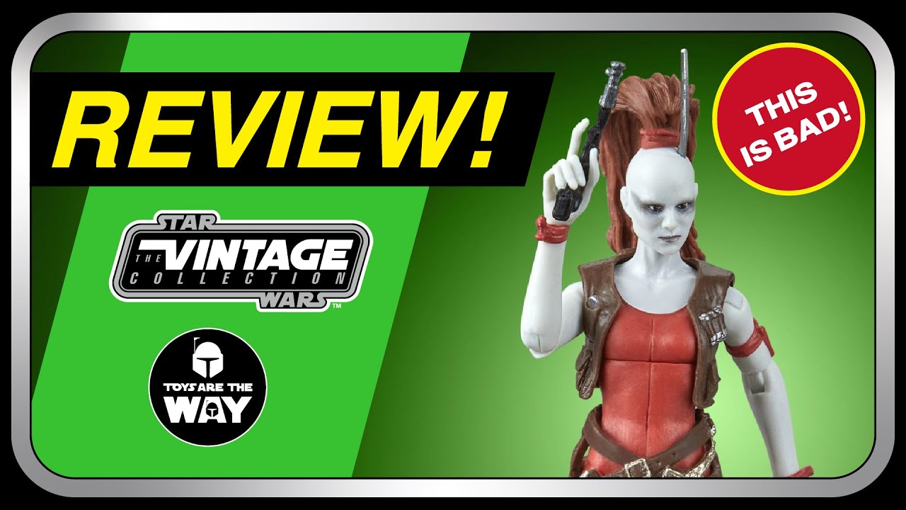 Star Wars The Vintage Collection Aurra Sing | The Phantom Menace | VC 73 Repack Review!