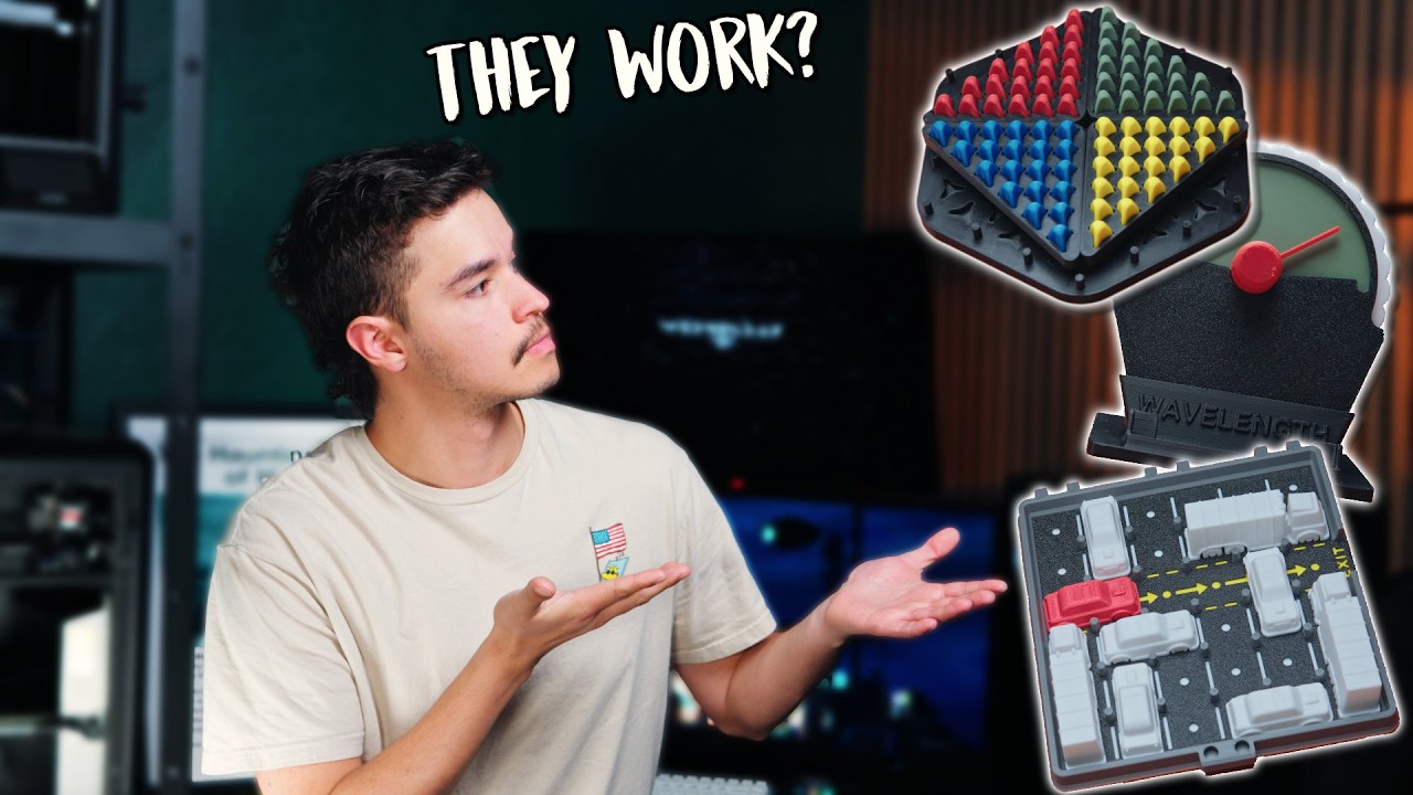 3D Printed Board Games That ACTUALLY Work