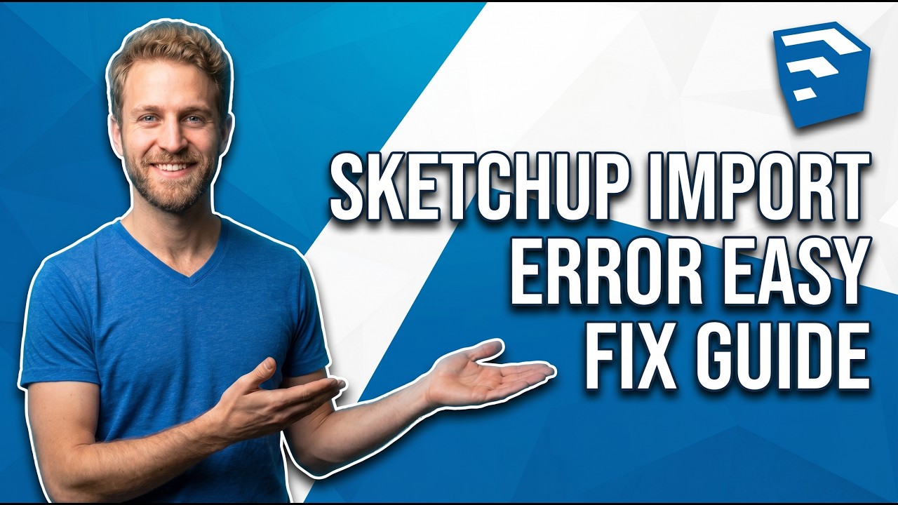 SketchUp Import Error (Easy Fix Guide)