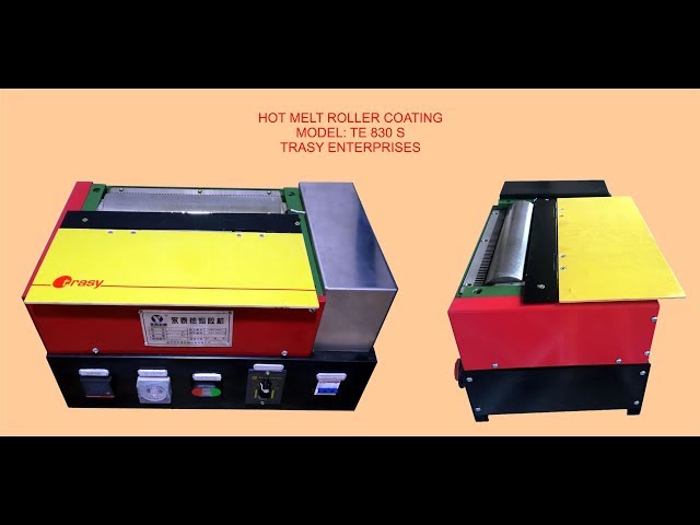 Hot Melt Adhesive Roller Coating - Hot Melt Roller Coater Machine ...