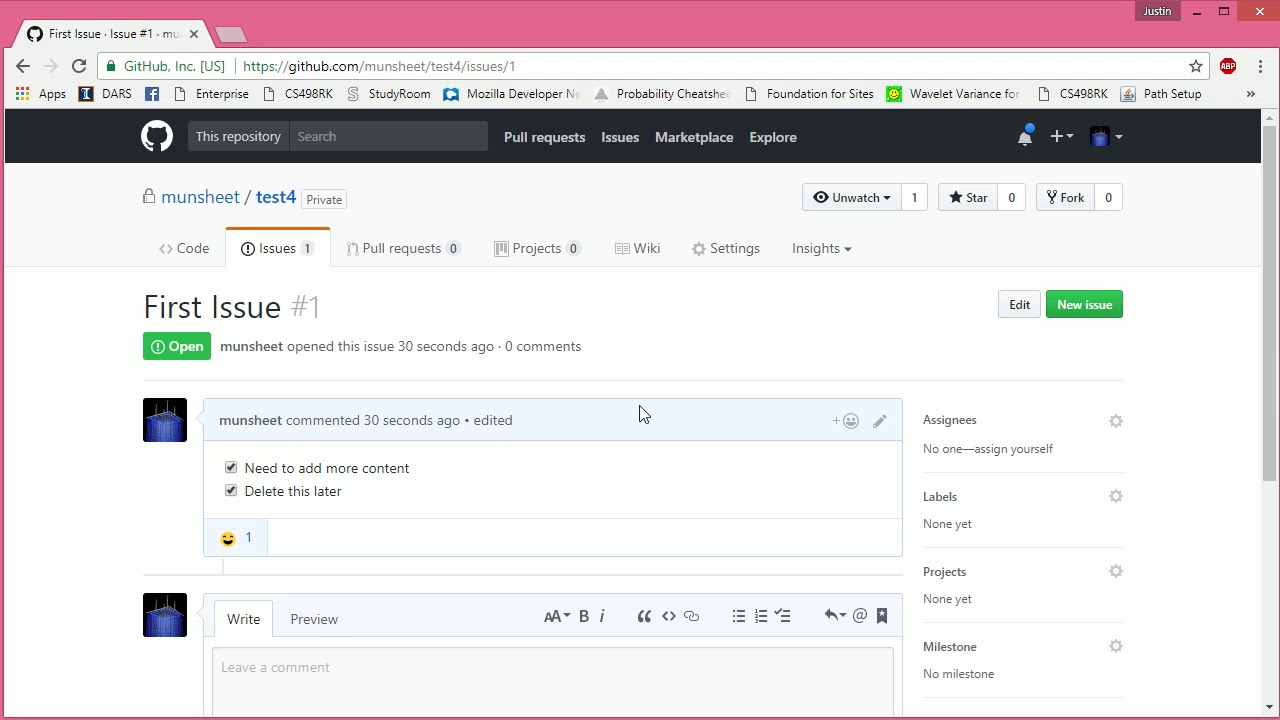 GitHub Issues - STAT 297 (PSU)