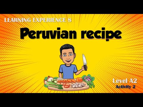 Peruvian Recipe For Ceviche deep lis…: English ESL video lessons