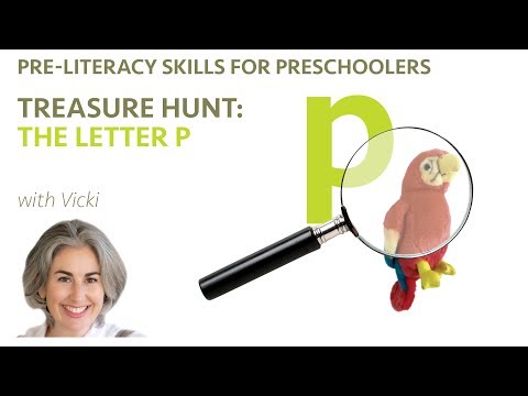 Pre-Literacy Skills for Preschoolers: First Sound Games (Treasure Hunt: p)