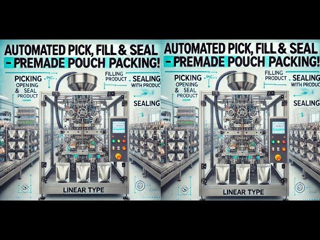 Pick Fill Seal - Automatic Single Station Premade Pouch Pick Fill Seal ...