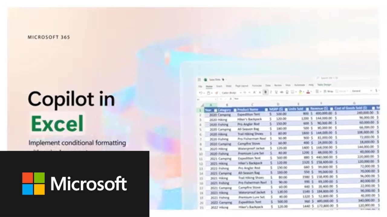 Copilot In Excel Quick Conditional Formatting