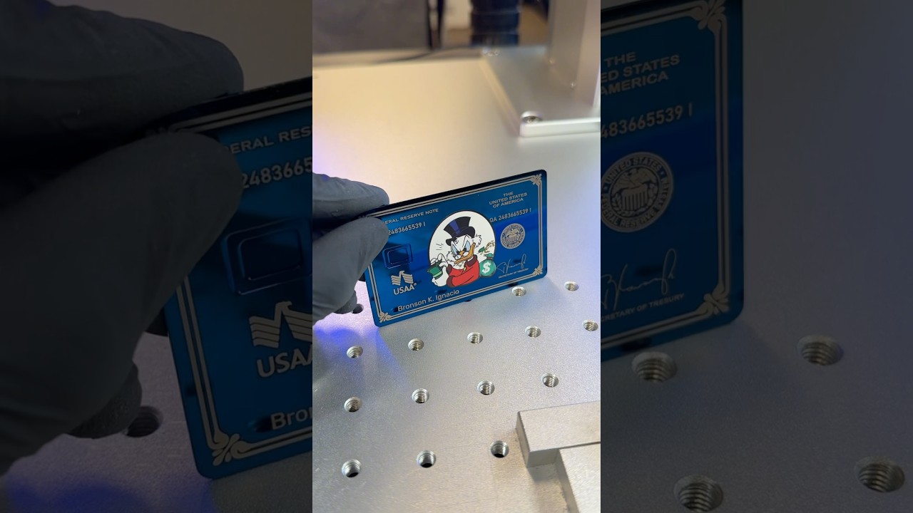 Which is better 🤔💳#metalcard #laserengraving #luxury #metal #upgrade #blue
