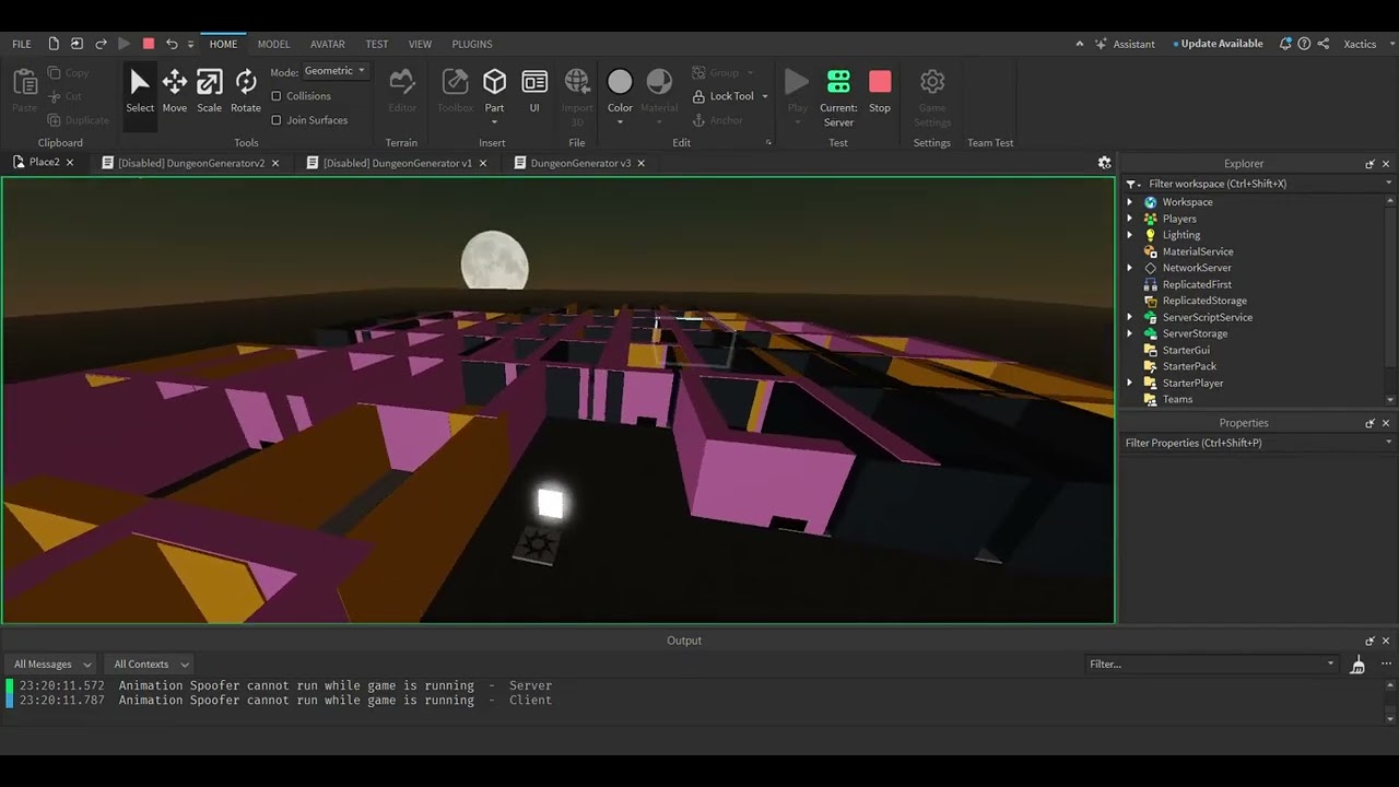 Procedural Dungeon Generation