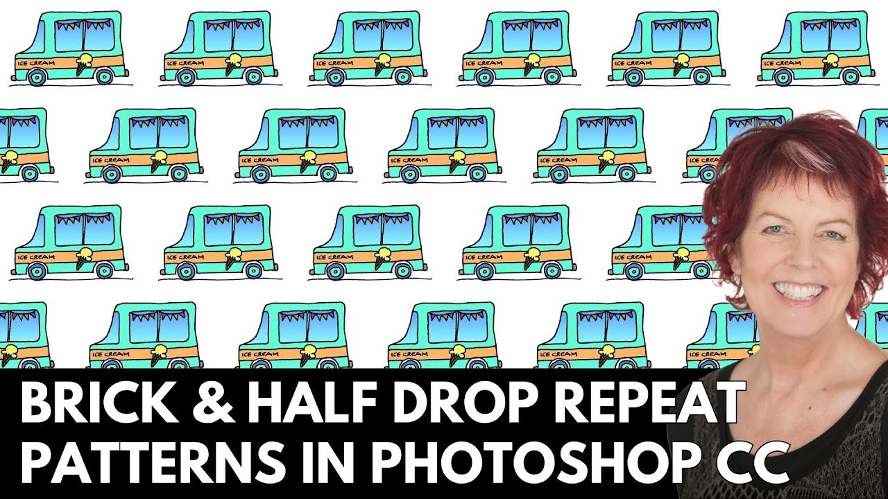 Photoshop Pattern Powerhouse - Easy Half Drop & Brick Repeat Techniques