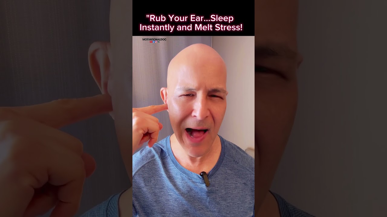 Rub Your Ear…Sleep Instantly and Melt Stress!  Dr. Mandell