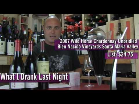 What I drank last night: Leasingham, Wildhorse, Toasted Head, Robert Mondavi