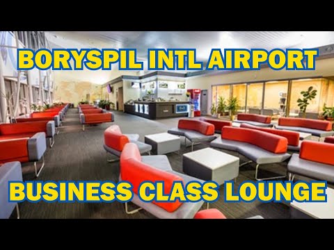 Boryspil International Airport Kyiv Ukraine—Business Class lounge